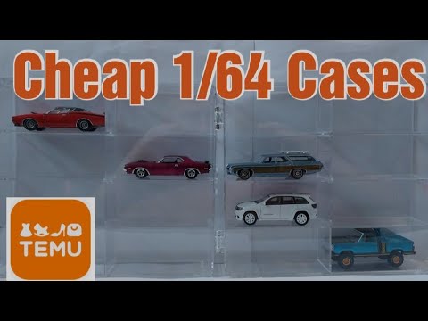 Unboxing Cheap 1/64 Acrylic Display Cases from TEMU - YouTube