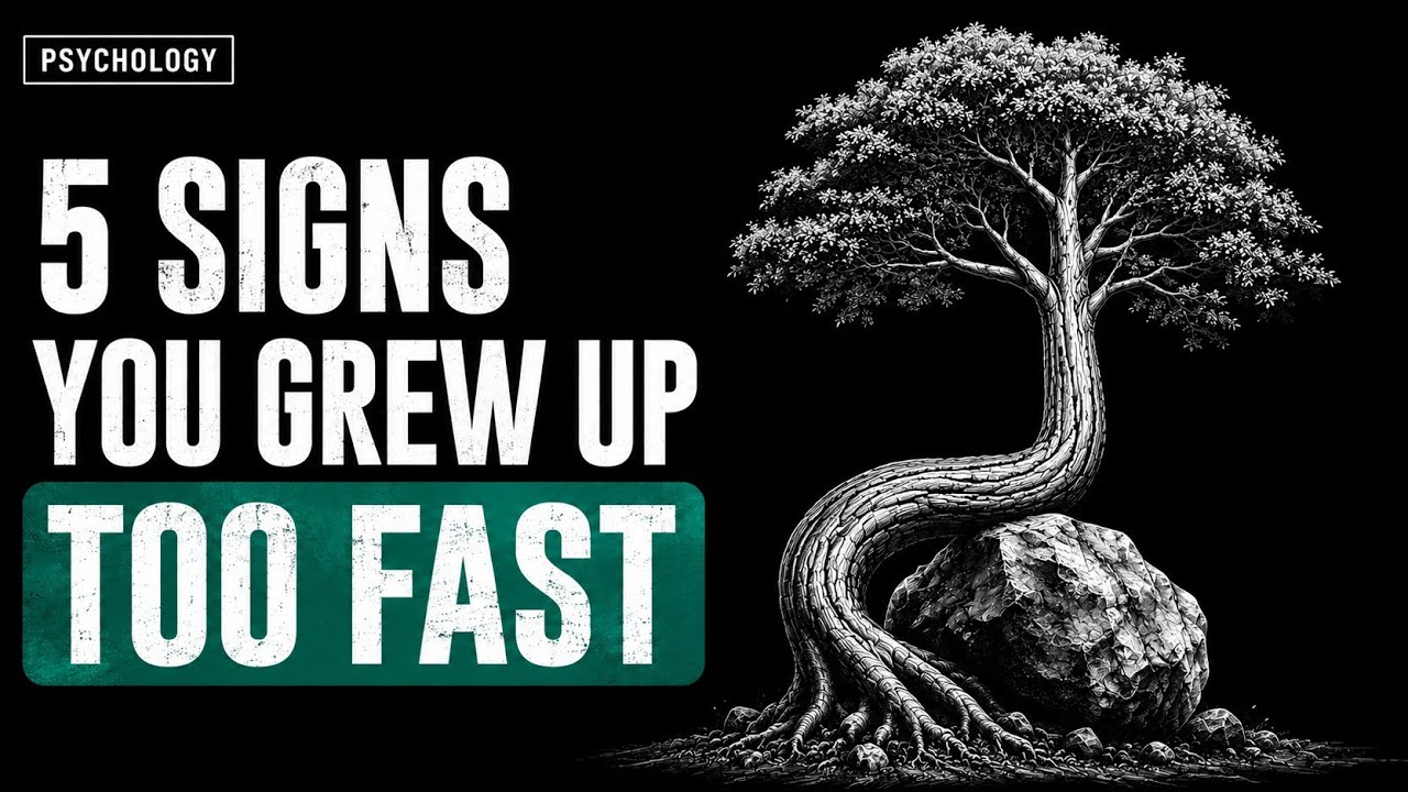5 Psychological Signs You Grew Up Too Fast - YouTube