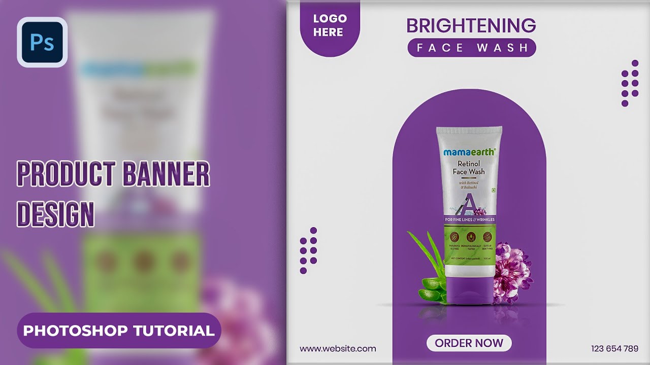 E-commerce Product Banner Design | Adobe Photoshop | Waseem Graphics ...