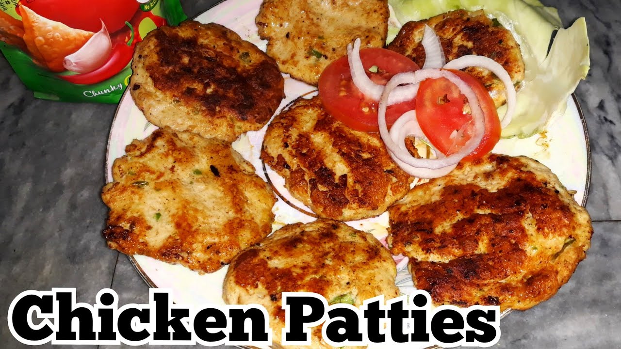 Chicken patties KFC style recipe - YouTube