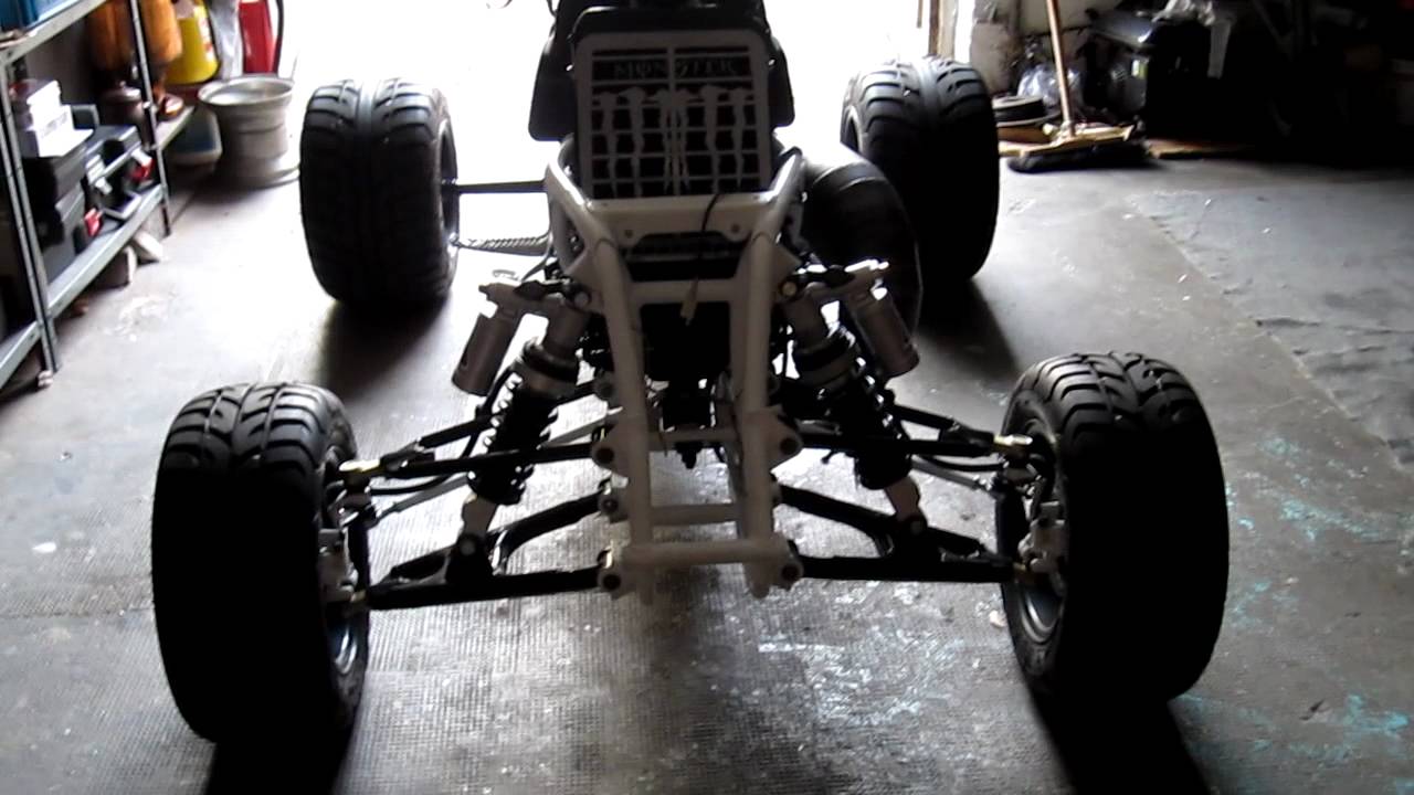 Suzuki Quadzilla LT500 AAEN Pipe - YouTube