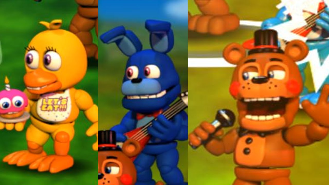 ОГРОМНЫЙ СНЕГОВИК FNAF WORLD (NORMAL MODE) #1 - YouTube