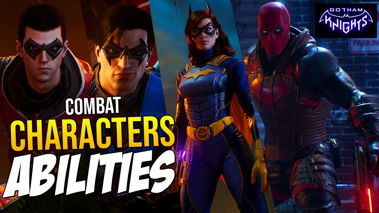 Batman Gotham Knights Character Classes "COMBAT, SPECIAL ABILITIES ...