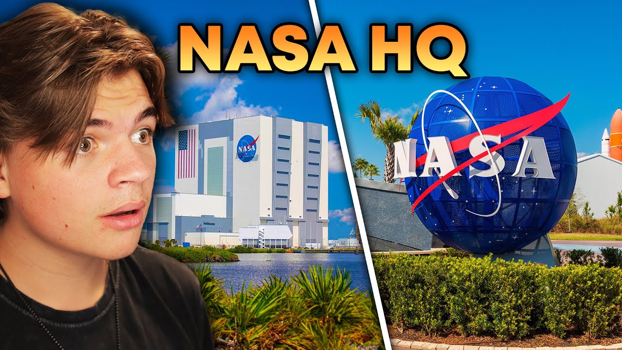 I Visited NASA'S HEADQUARTERS (Kennedy Space Center) - YouTube
