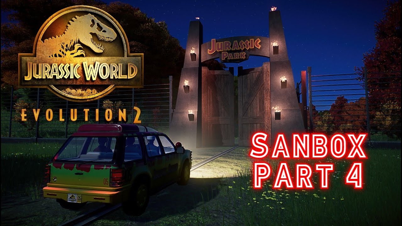 Jurassic World Evolution 2 Sandbox Part 4 - YouTube