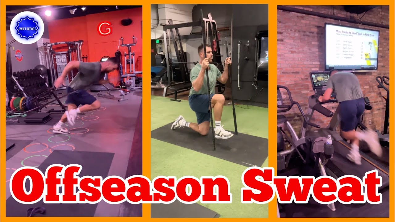 Travis Kelce BACK in the Gym without Taylor Swift, grueling WORKOUT ...