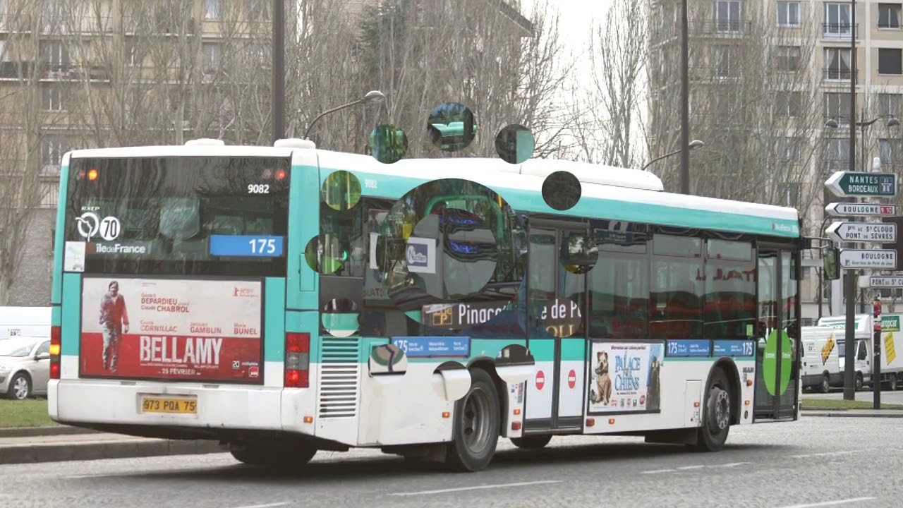 Ligne de bus RATP 175 - YouTube