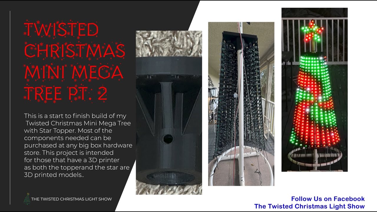 Twisted Mini Mega Tree Build 2024 Part 2 - YouTube