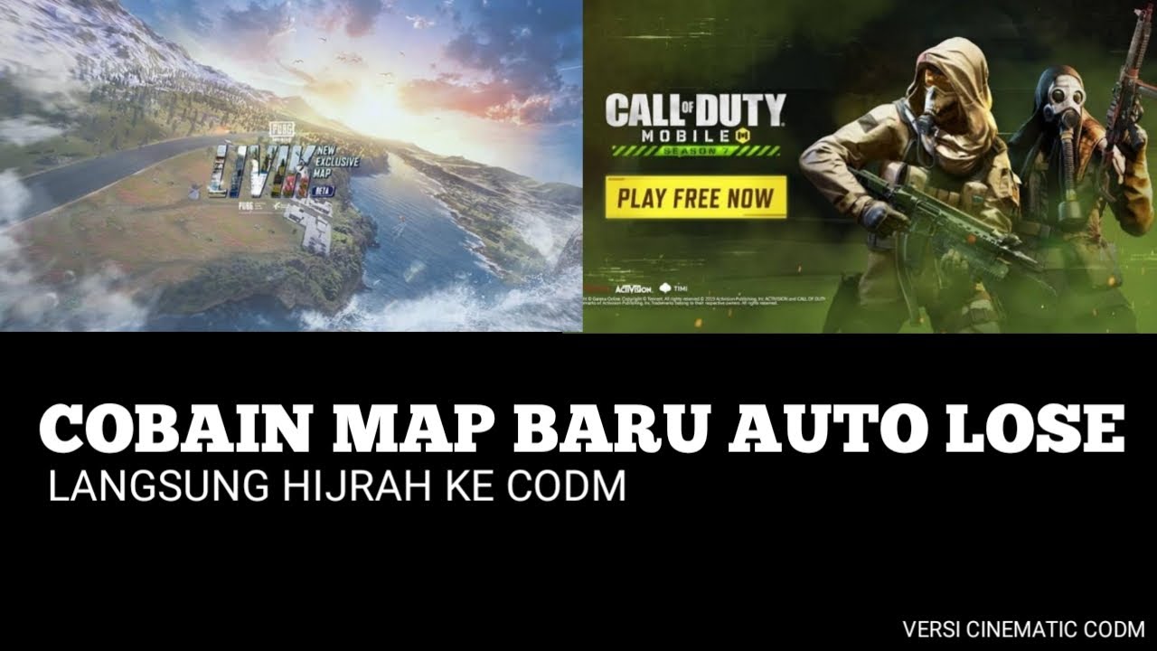 NOOB PLAYER DI PUBG DAN PRO PLAYER DI CODM - YouTube