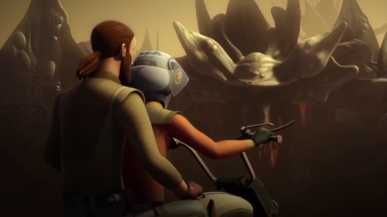 Star Wars Rebels - Darth Maul meets with Ezra and Kanan on Atollon ...