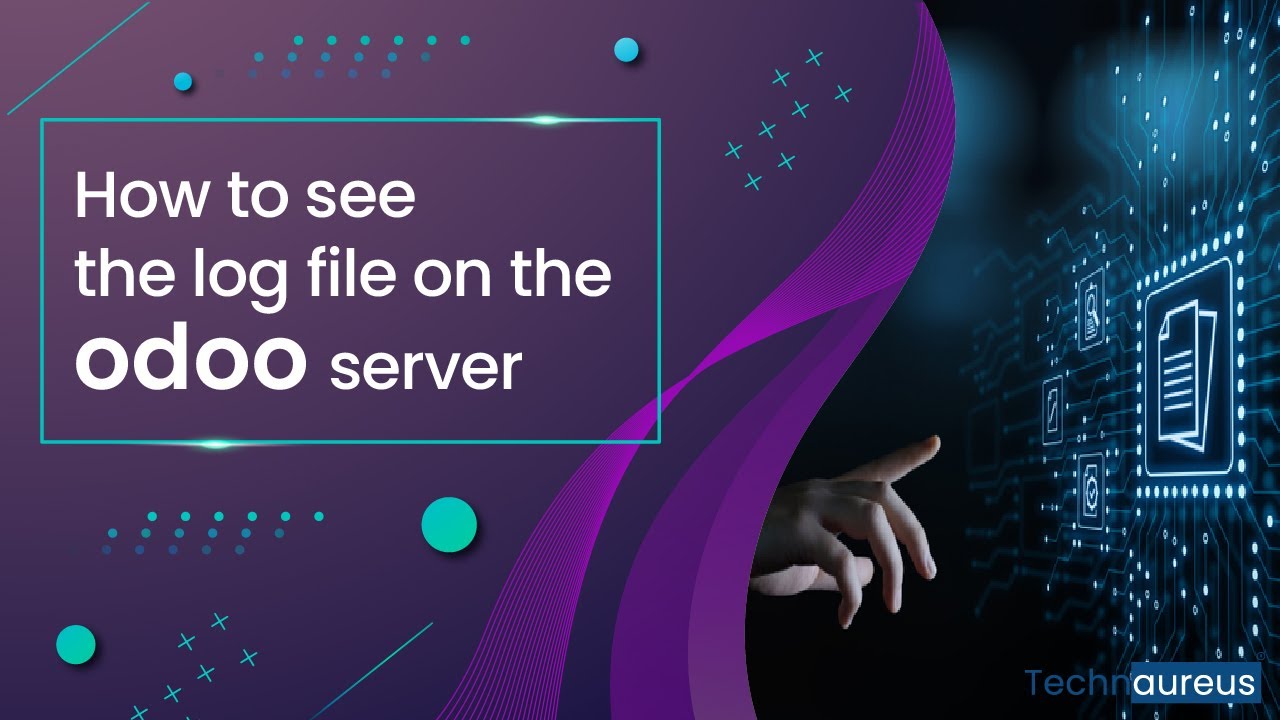 How to see the log file on the odoo server - YouTube