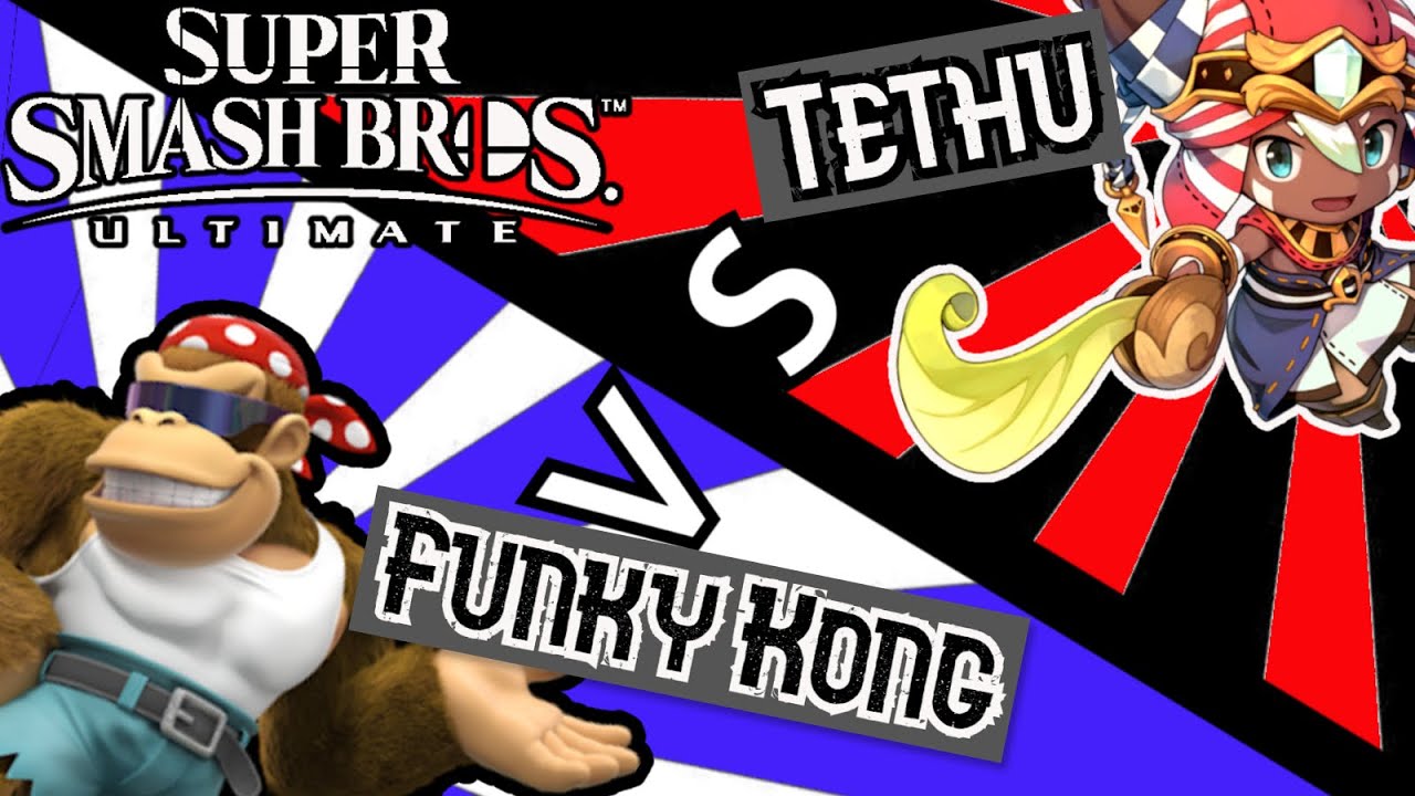 Funky Kong vs Tethu/Tethi | Smash Bros UPGRADED Tournament #37 - YouTube