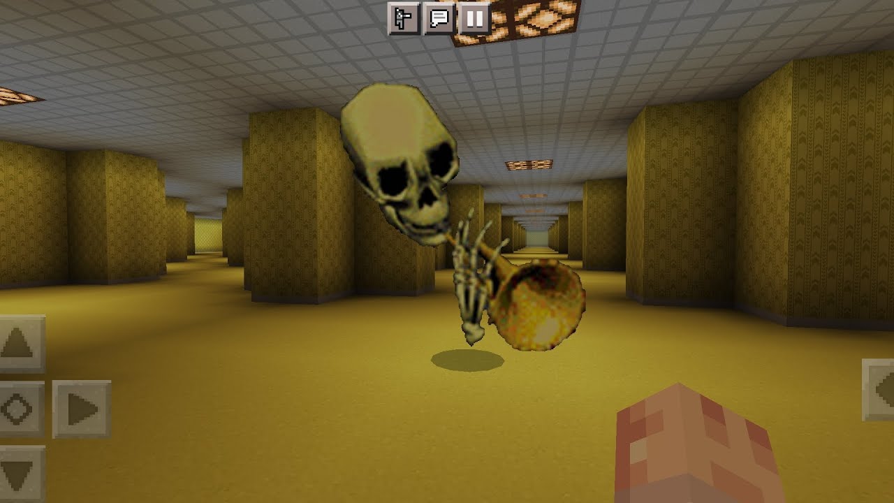 Doot Nextbot in Backroom | MCPE | Nico's Nextbots - YouTube
