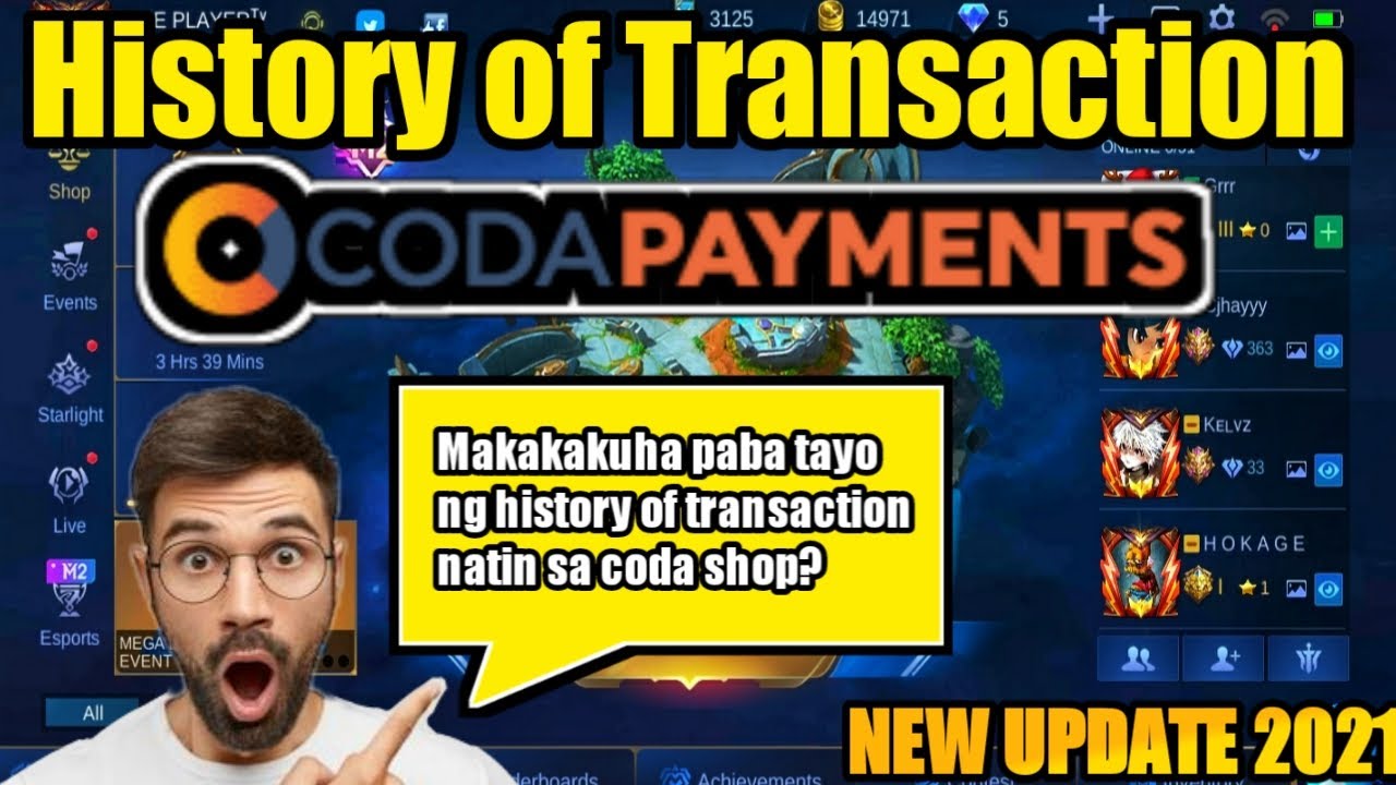 CODA SHOP LATEST UPDATE | MAKAKAKUHA PABA TAYO NG HISTORY OF ...