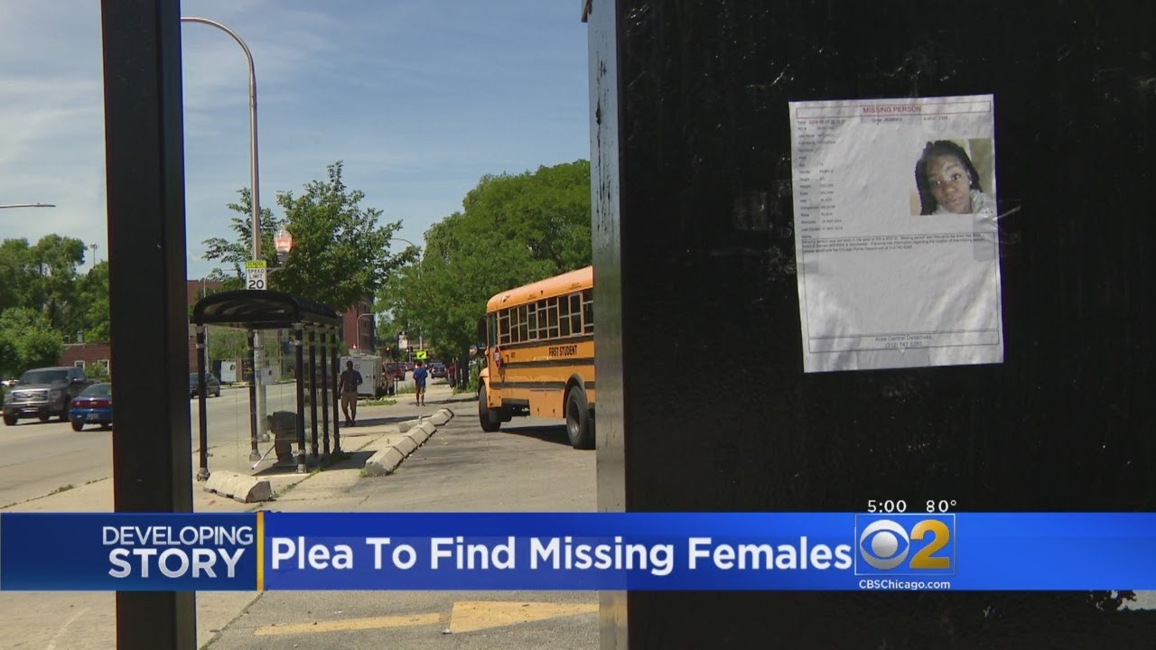 Families Plea To Find Missing Girls On Chicago's South Side - YouTube