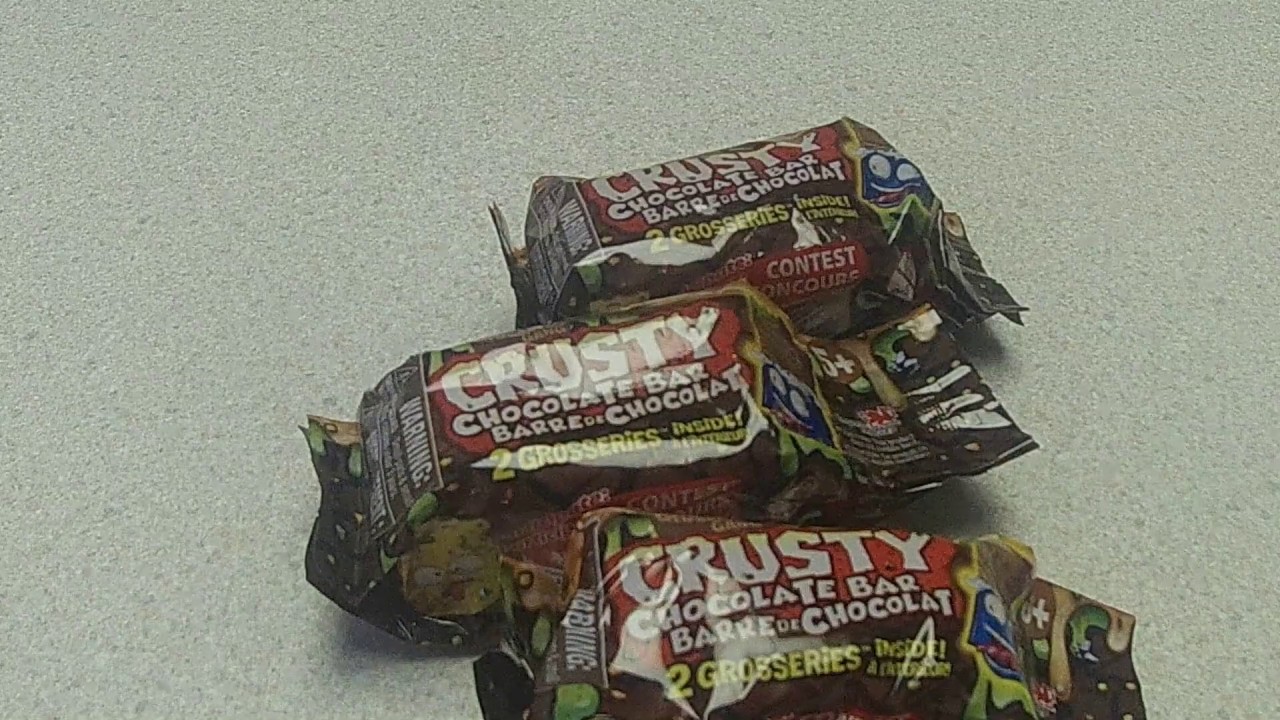 Grossery Gang Crusty Chocolate Bar Opening #3 - YouTube