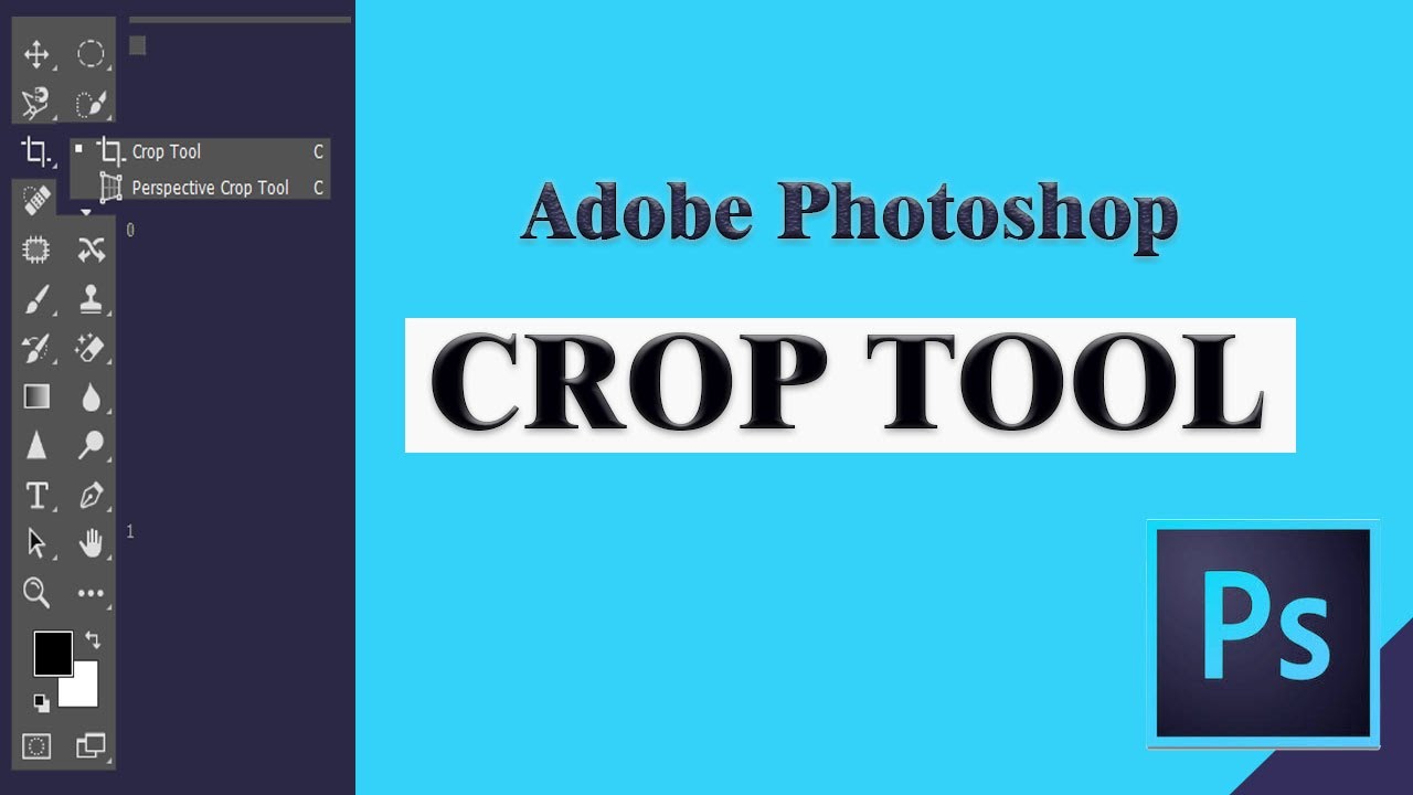 Adobe Photoshop Toolbar || Crop Tool. - YouTube