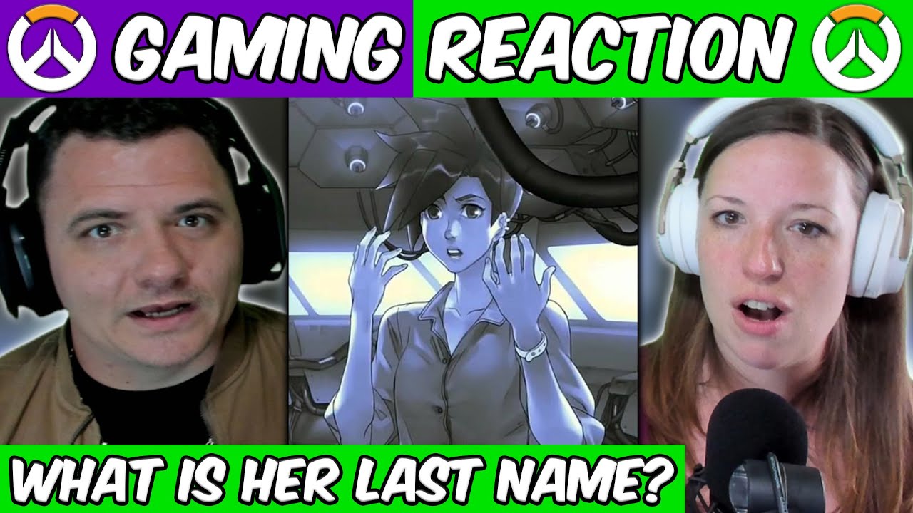 New Players React to Overwatch Tracer Origin Story - YouTube