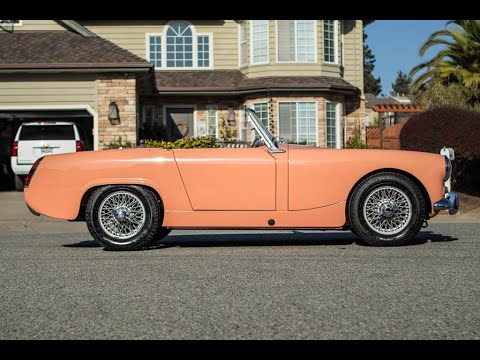 1963 Austin-Healey Sprite Convertible Walk-around Video - YouTube