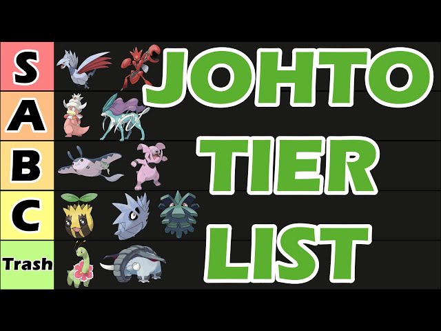 Pokemon Johto Pokemon List List Of Gen 2 Pokemon (Johto Pokedex)
