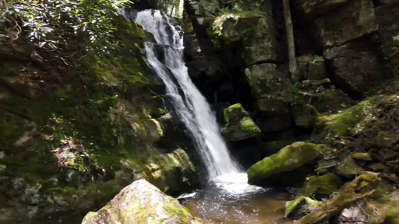 Leslie Run Waterfall - Carbon County, PA - YouTube