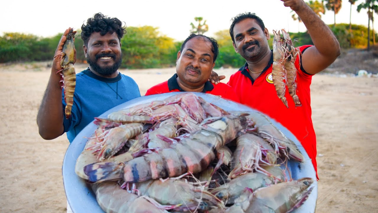 Tiger Prawn Recipe | Seafood Recipe | WORLD FOOD TUBE @ungalmeenavanmkr ...