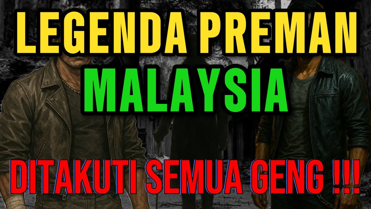 KISAH NYATA !!! LEGENDA PREMAN DARI MALAYSIA, DITAKUTI SEMUA GENG ...