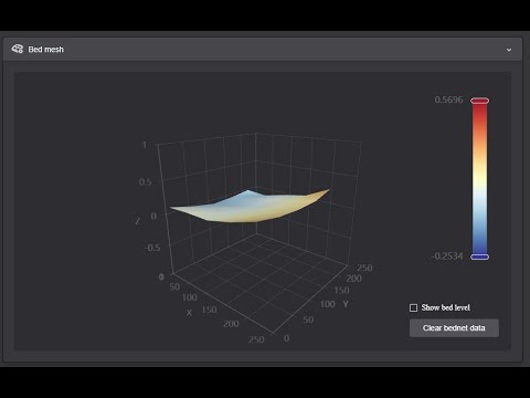 How To Find Bed Mesh For Creality 3D print K1/K1C/K1 max - YouTube