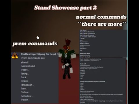 stand showcase part 2😈😊 - YouTube