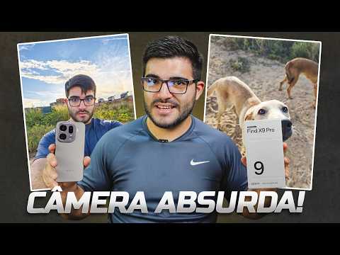 CHEGOU! Celular com a Melhor Câmera do mundo? OPPO FIND X9 Pro me SURPREENDEU 