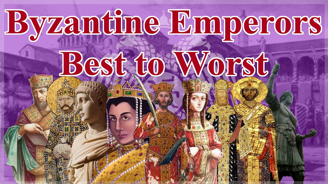 Every Byzantine Emperor from Worst to Best - YouTube