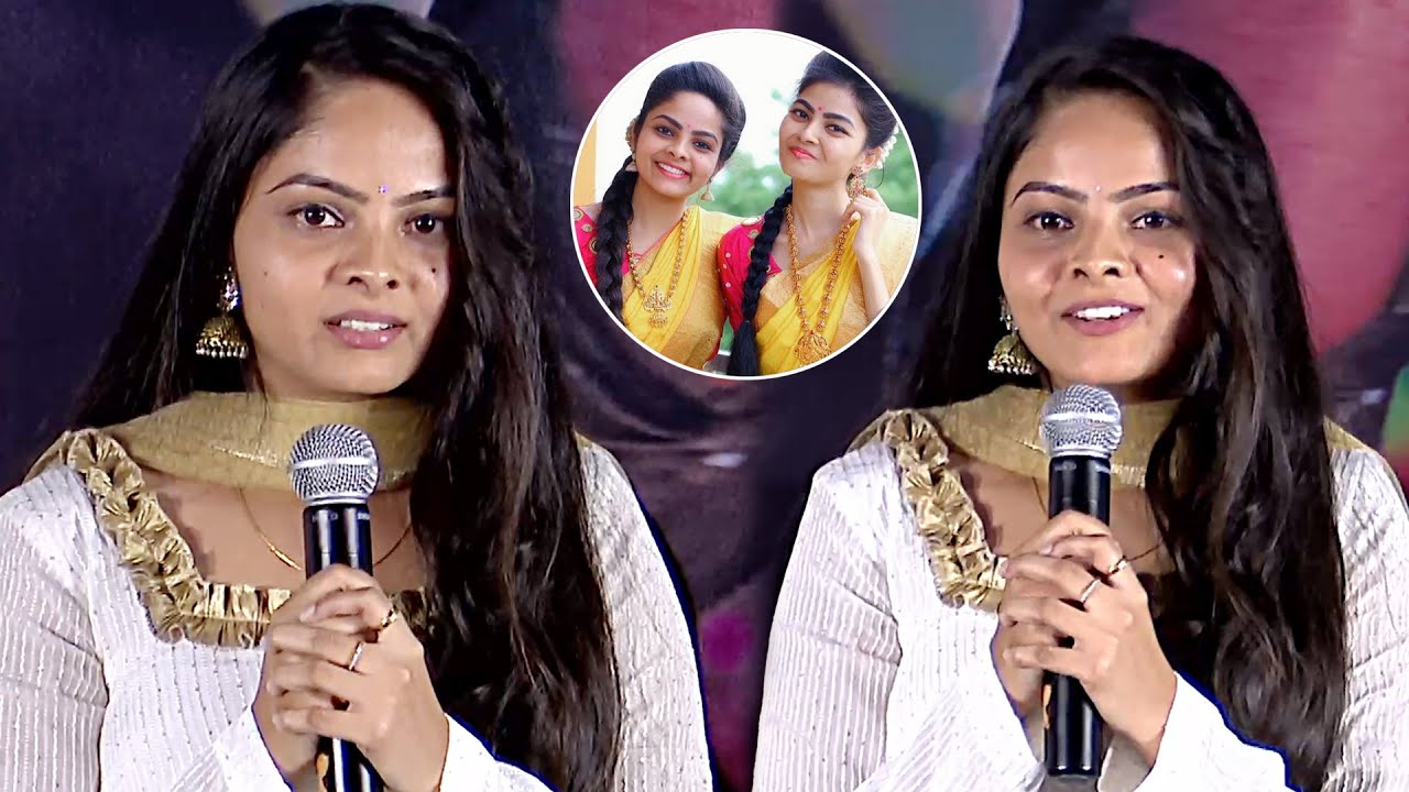 Niha Sisters Fame Dolly Speech @ Sridevi Shoban Babu Press Meet ...
