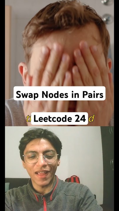 Leetcode 24 - Swap Nodes in Pairs #dsa #interview #google #faang #microsoft #amazon #apple # ...