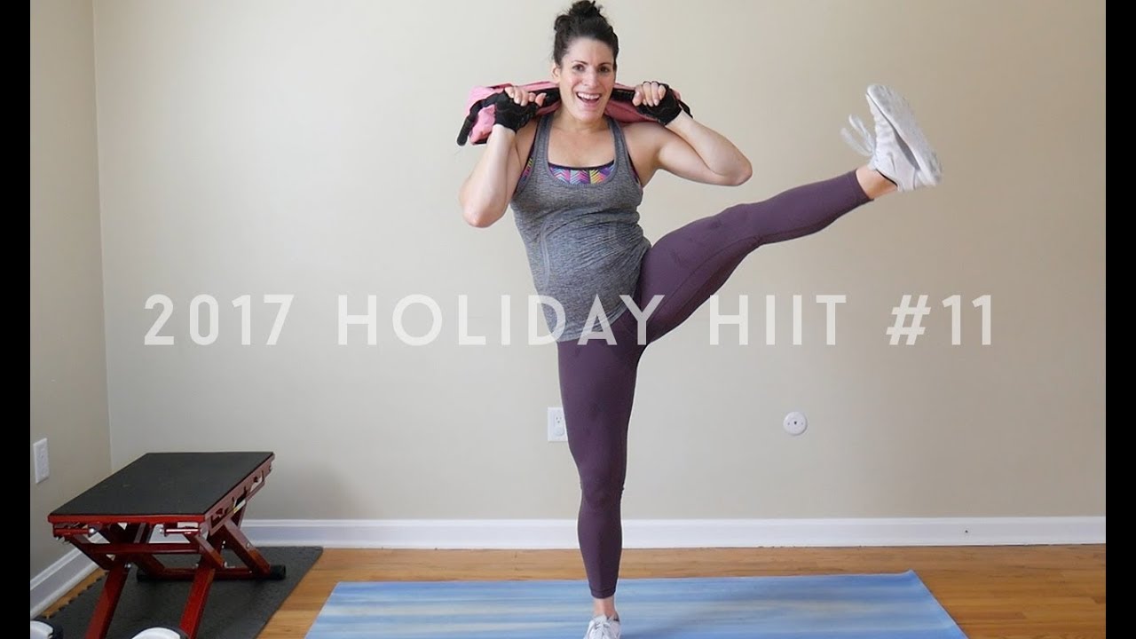 2017 Holiday HIIT #11: 12 AMRAP of Christmas By Jen A - YouTube