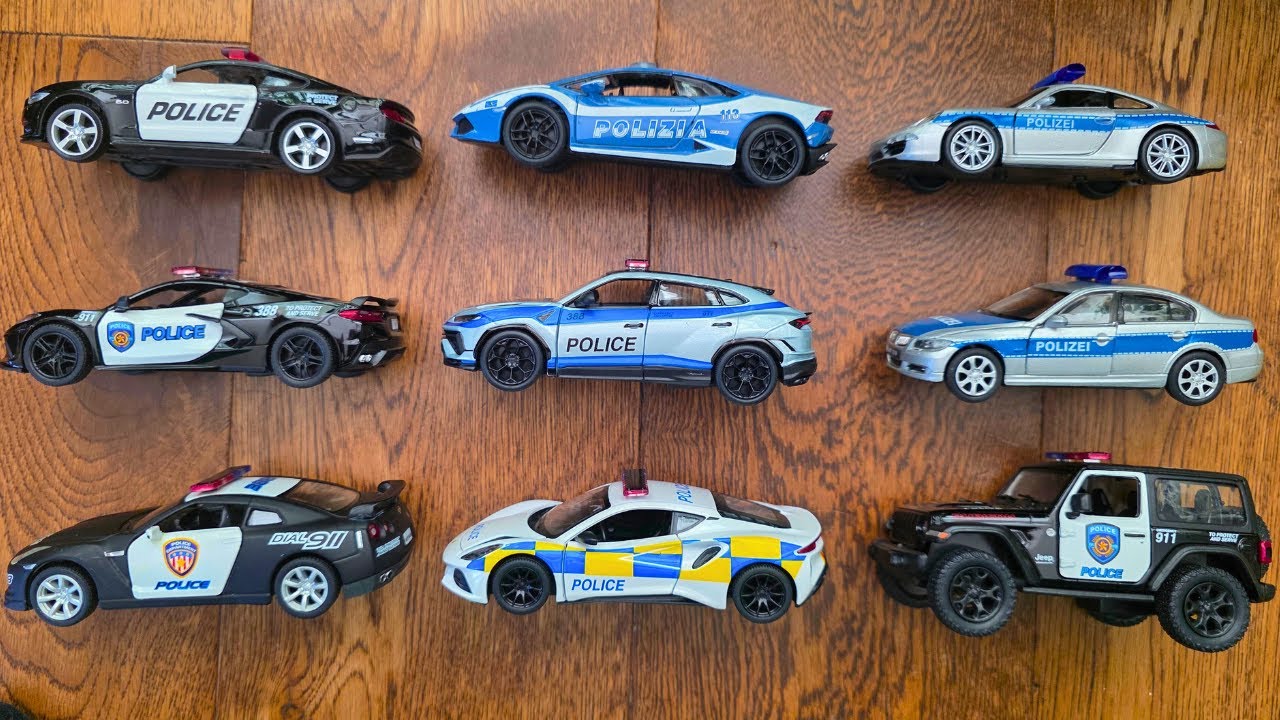 These Model Police Cars Look TOO Real! 🚓 | Detailed Alloy Replicas ...