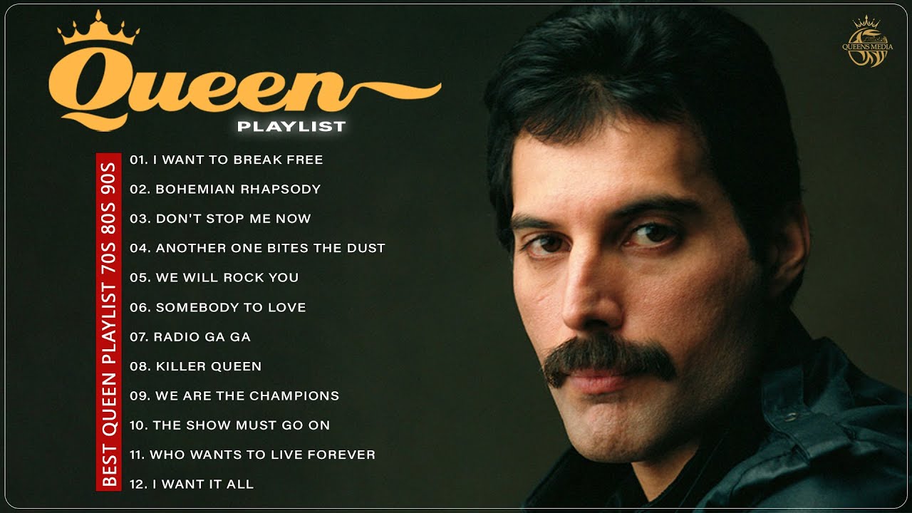 Top 30 Best Songs Of Queen Ever🤟🏻Queen Greatest Hits Playlist | Rock ...