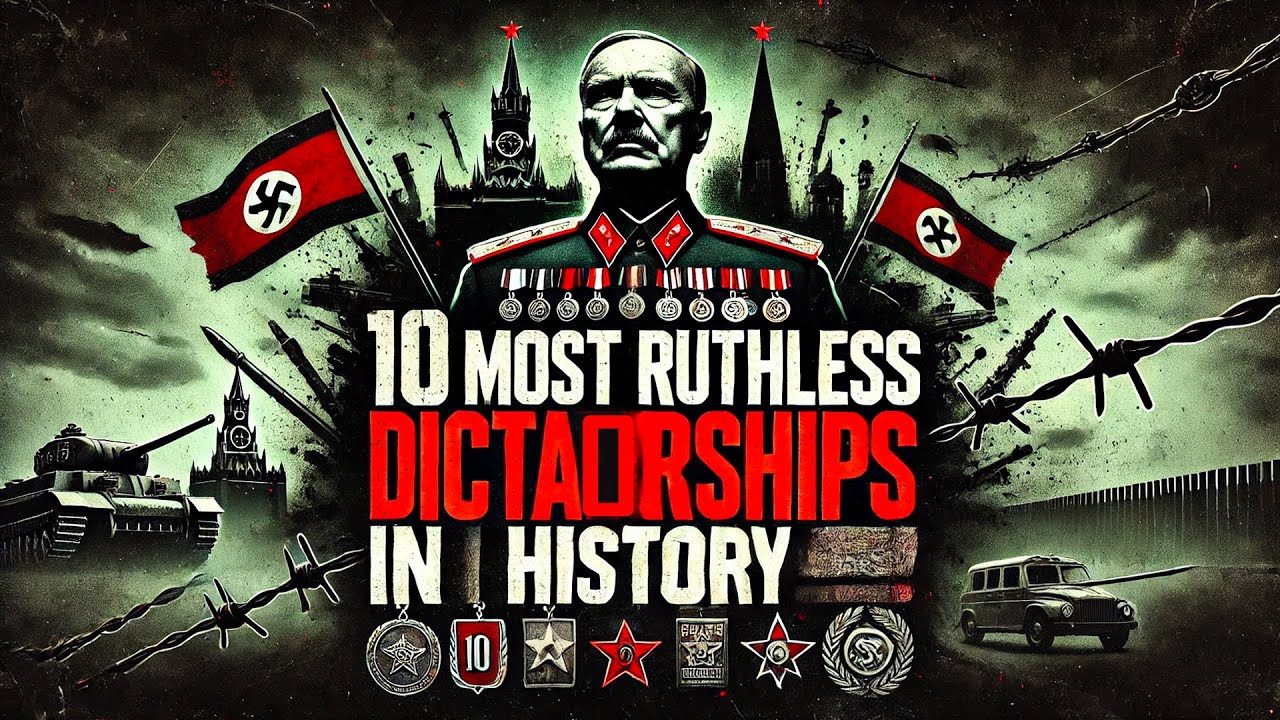 10 Most Ruthless Dictatorships in History! - YouTube