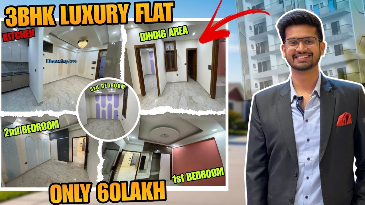 Luxurious 3BHK Flat in Noida Sector 102 | Spacious Living | Near Metro ...