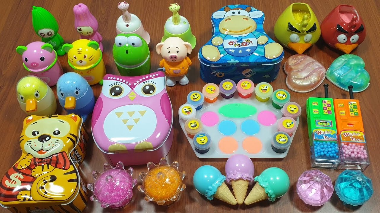 Mixing many Things Into Slime ! Most Satisfying Slime video #30 | Alex ...