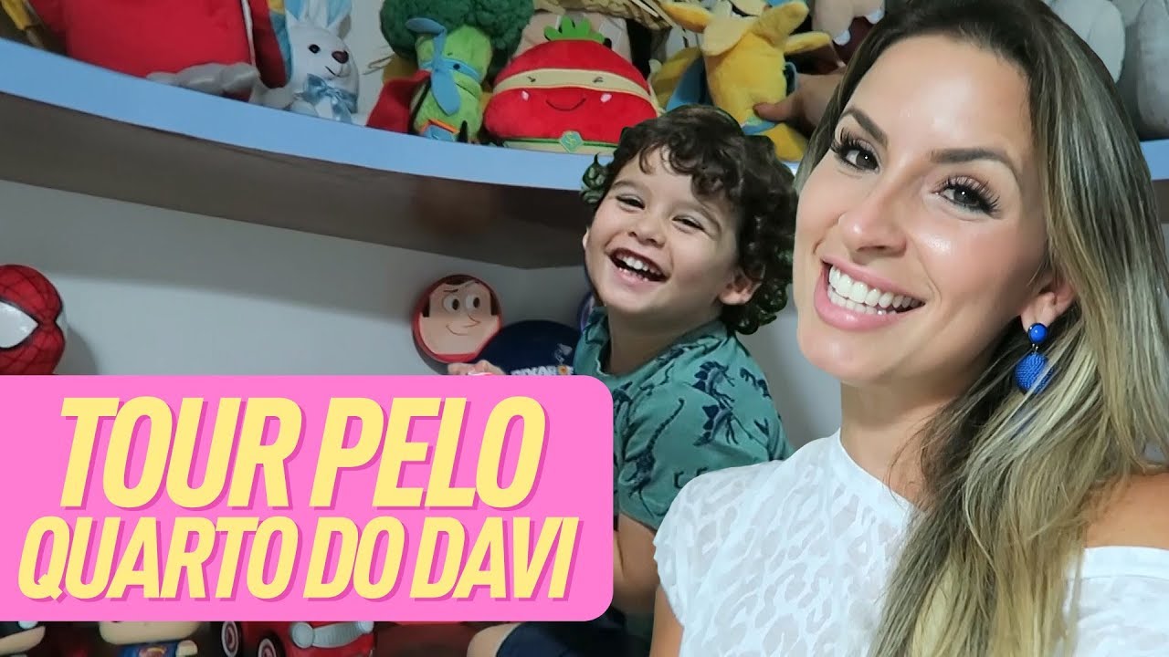 TOUR PELO QUARTO DO DAVI MINELLI ...#BabyDaviMinelli - YouTube