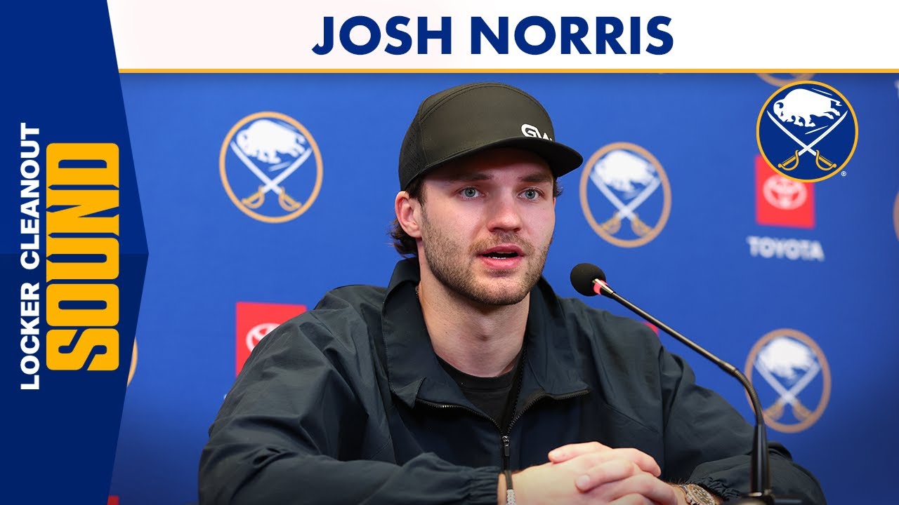 "I'm Feeling Good Now" | Josh Norris Discloses Injury Status | End-Of ...
