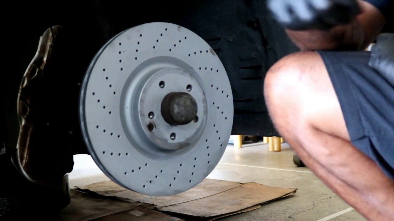 2003-2006 E55 & 2006 CLS55 AMG Front Brake Job! W219 & W211 - YouTube