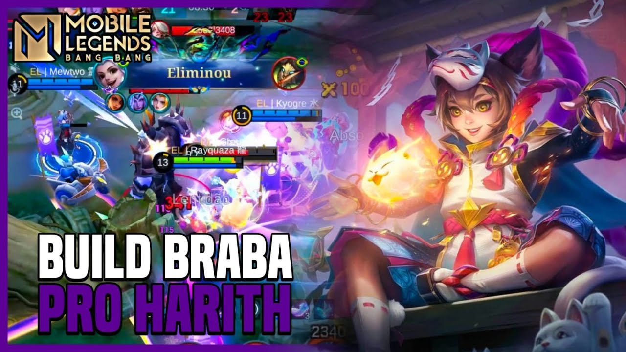 BUILD BRABA PRA CARREGAR DE HARITH | HARITH | MLBB - YouTube