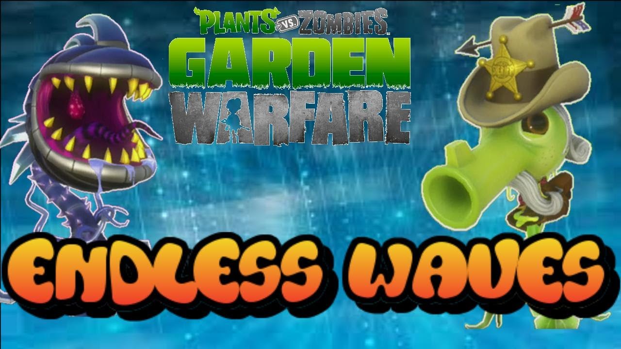 Plants vs Zombies Garden Warfare - *ENDLESS WAVES* On Garden Ops Coming ...