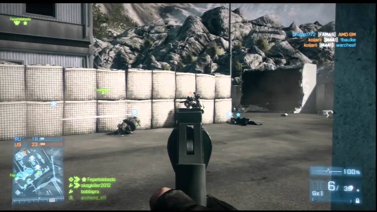 Battlefield 3 Weapon Unlocked : Mp412 Rex/Sekundär Waffe (German/HD ...