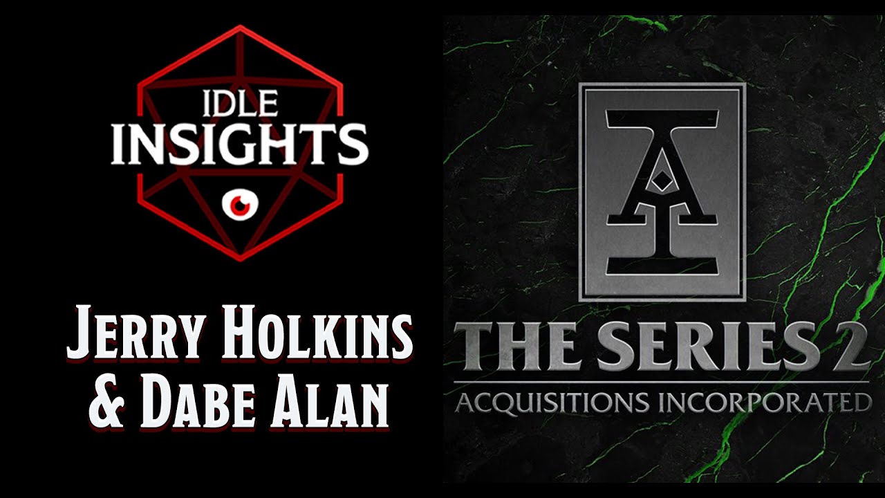 Jerry Holkins & Dabe Alan | Idle Insights | Idle Champions | D&D - YouTube