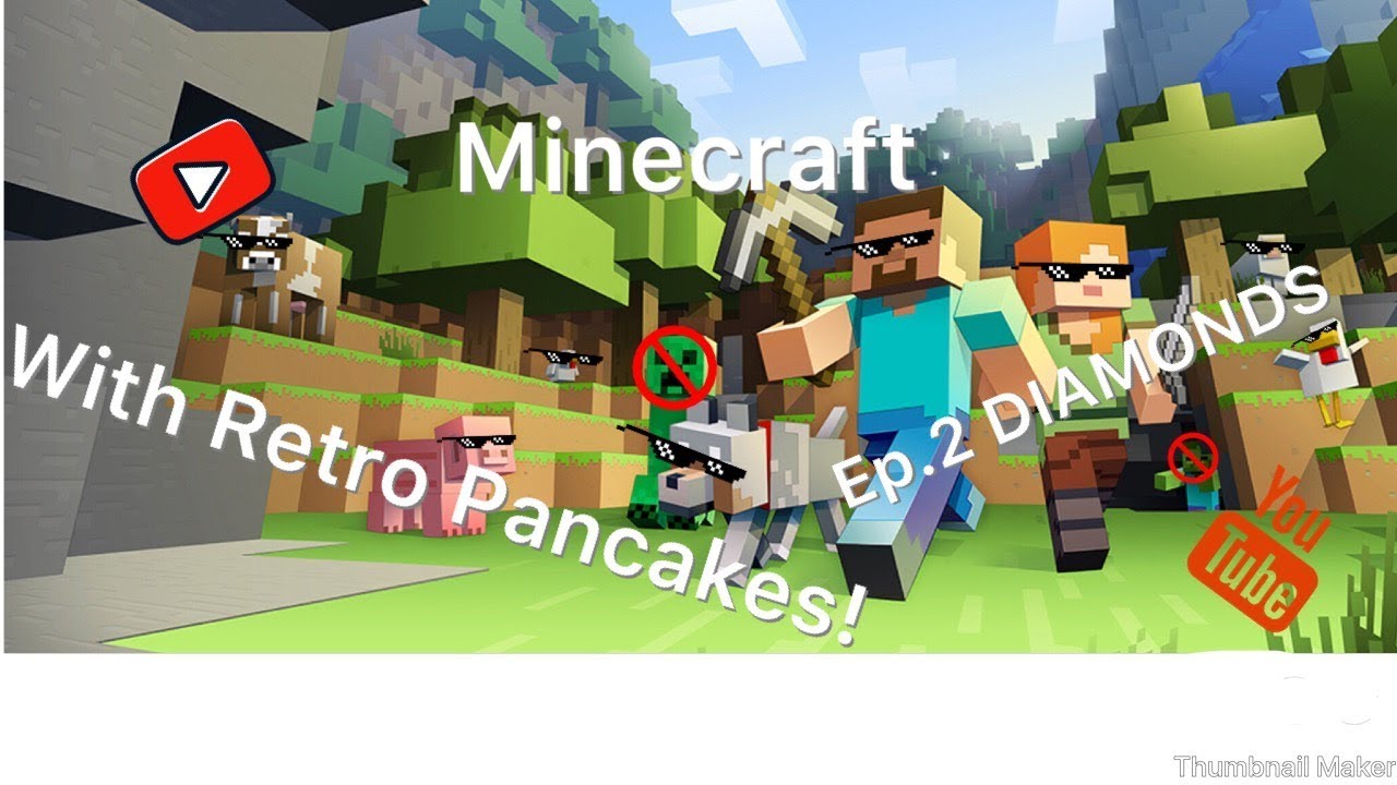 Minecraft With Pancakes Ep.2 DIAMONDS - YouTube