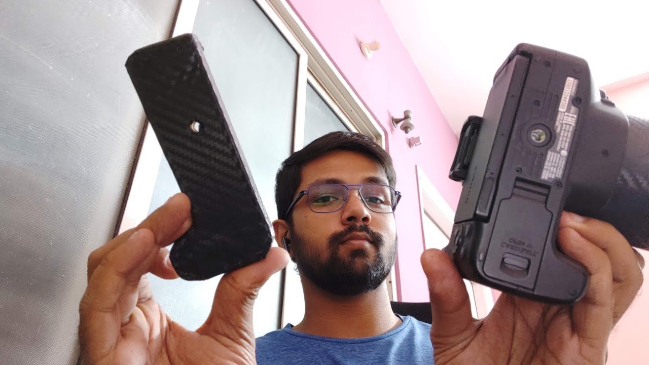 Make DSLR extension grip | DIY - YouTube
