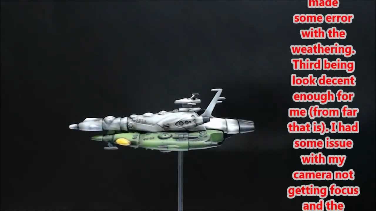 016: Space Panorama White Comet Army - Destroyer Class By Sall - YouTube