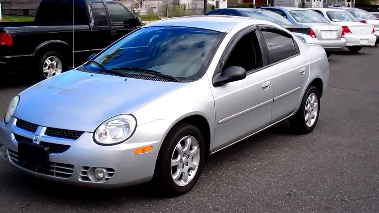 2004 Dodge Neon SXT Sedan 4DR Alloys Rear Spoiler - - YouTube